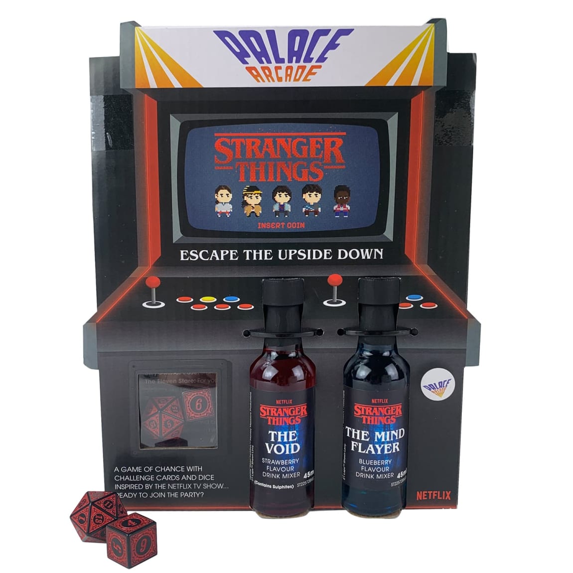Stranger Things Game & Mixer Gift Set – Escape the Upside Down – Jolafunbs